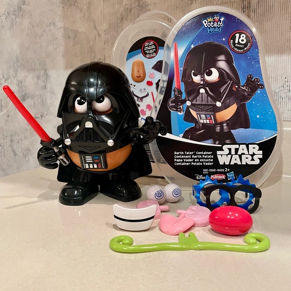 Disney | Toys | Mr Potato Head Star Wars Darth Tater In Container By ...